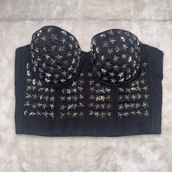 Windsor | Intimates & Sleepwear | Windsor Black Silver Star Hand ...